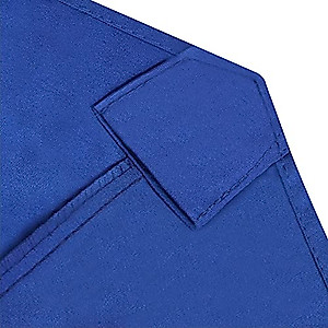 EliteShade USA Sunumbrella 9ft Replacement Covers 8 Ribs Market Patio Umbrella Canopy Cover (CANOPY ONLY)(Royal Blue)