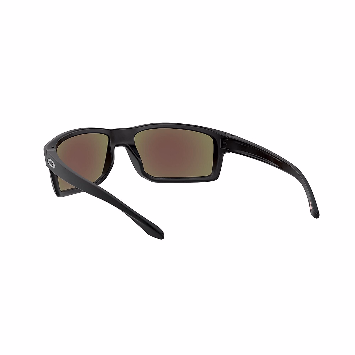 Oakley Men's OO9449 Gibston Square Sunglasses, Matte Black Silver Icon/Prizm Sapphire Iridium Polarized, 60 mm