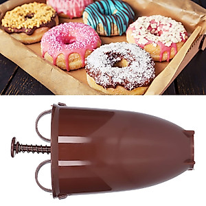 Donut Maker, Pancake and Donut Batter Dispenser DIY Mini Donut Makers Manual Biscuits Doughnut Maker Machine Mold for Kitchen Baking