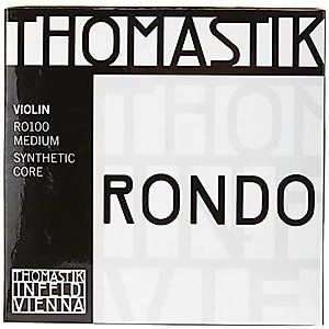 Thomastik Violin String RONDO (RO01, RO02, RO03A, RO04, 4) Set of 4 Types, Medium Tension RO100