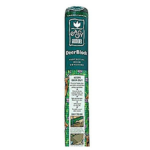 Easy Gardener 6050AZ Netting and Fencing, 7 ft X 100 ft, Black