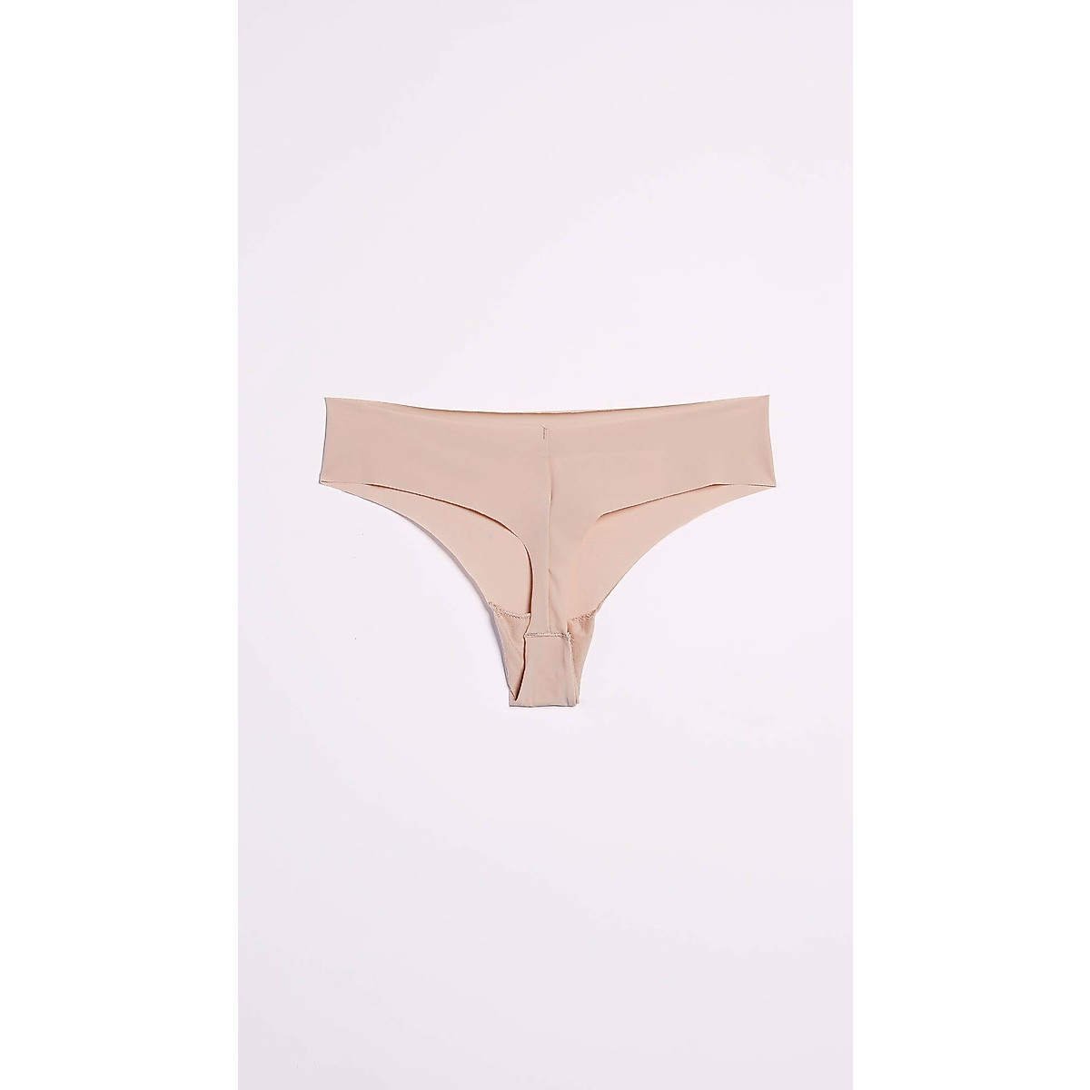 Calvin Klein Women's Invisibles Seamless Thong Panties, 5 Pack, Black/Speakeasy/White Light Caramel, Large