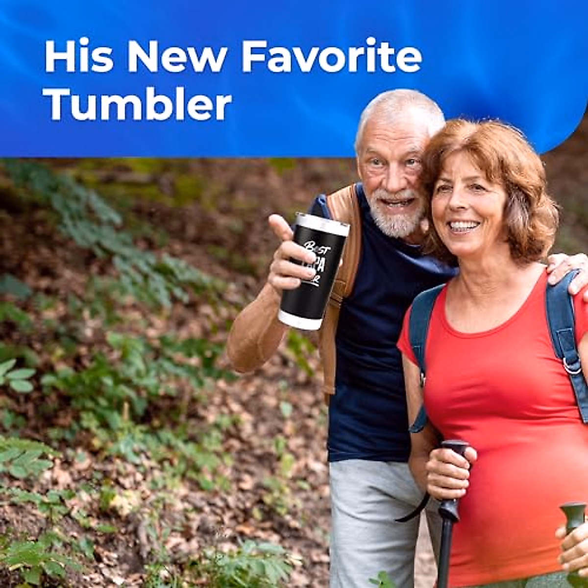 SassyCups Best Papa Ever Tumbler - Best Papa Gifts - Vacuum Insulated Papa mug Tumbler Cup - Stainless Steel Travel Mug with Durable Lid and Straw Dad Gifts