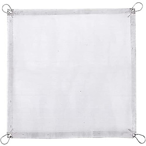 YEASQGS Portable Outdoor Camping Fire Pit Replacement Mesh Foldable Stainless Steel Mesh for Camping Backyard Garden (22" Replacement Mesh)