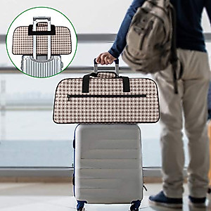 Yarwo Carrying Case Compatible for Cricut Maker, Cricut Explore Air (Air 2), Silhouette Cameo 3 and Cameo 4, Die-Cut Machine Travel Tote Bag with Pockets for Craft Tools and Supplies, Dots