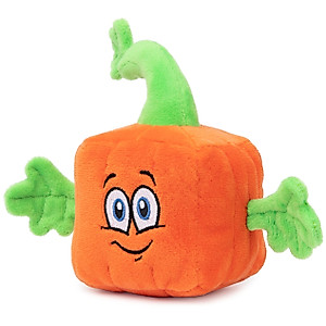 GUND Spookley The Square Pumpkin Plush Toy, Premium Stuffed Animal for Ages 1 and Up, Orange/Green, 3”