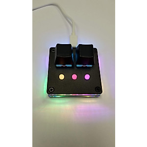 Autobahn88 NONO Pro-Version Keypad, Compatible with OSU! Rhythm Games Keypad (with 4 Pairs Cherry MX Speed Switch)