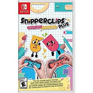 Snipperclips Plus: Cut it out, Together! - Nintendo Switch