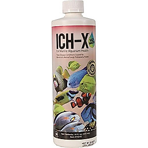 Hikari Usa AHK73316 Salt water Ich-X for Aquarium, 16-Ounce
