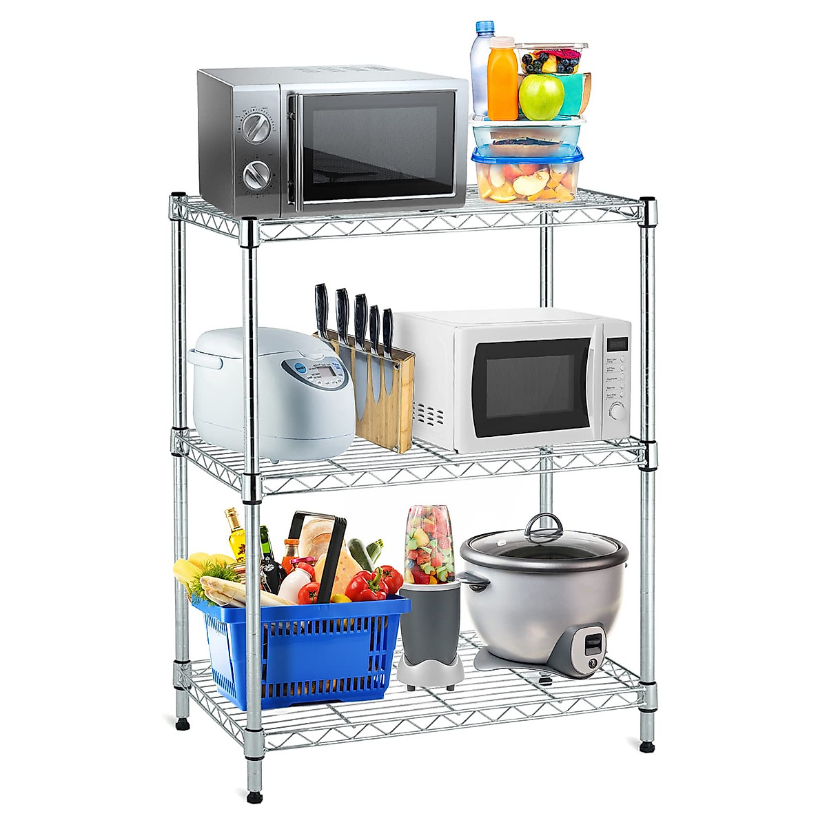 72 Pcs Wire Shelving Shelf Lock Clips for 1" Post - 36 Pairs of Shelving Sleeves Replacements for Wire Shelving System Plastic Accessories Parts