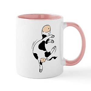 CafePress Mooviestars Ballet Cow Mug Ceramic Coffee Mug, Tea Cup 11 oz