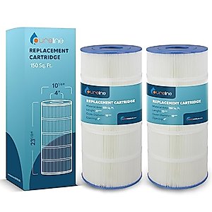 PURELINE Pool Replacement Cartridge Filter 2-Pack, 150 Sq Ft, PL0166, Compatible with Hayward C150S, Hayward SwimClear