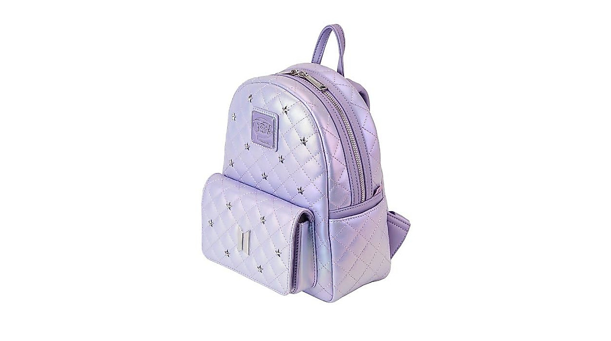 Loungefly BTS Iridescent Purple Mini Backpack - Official BTS Gear