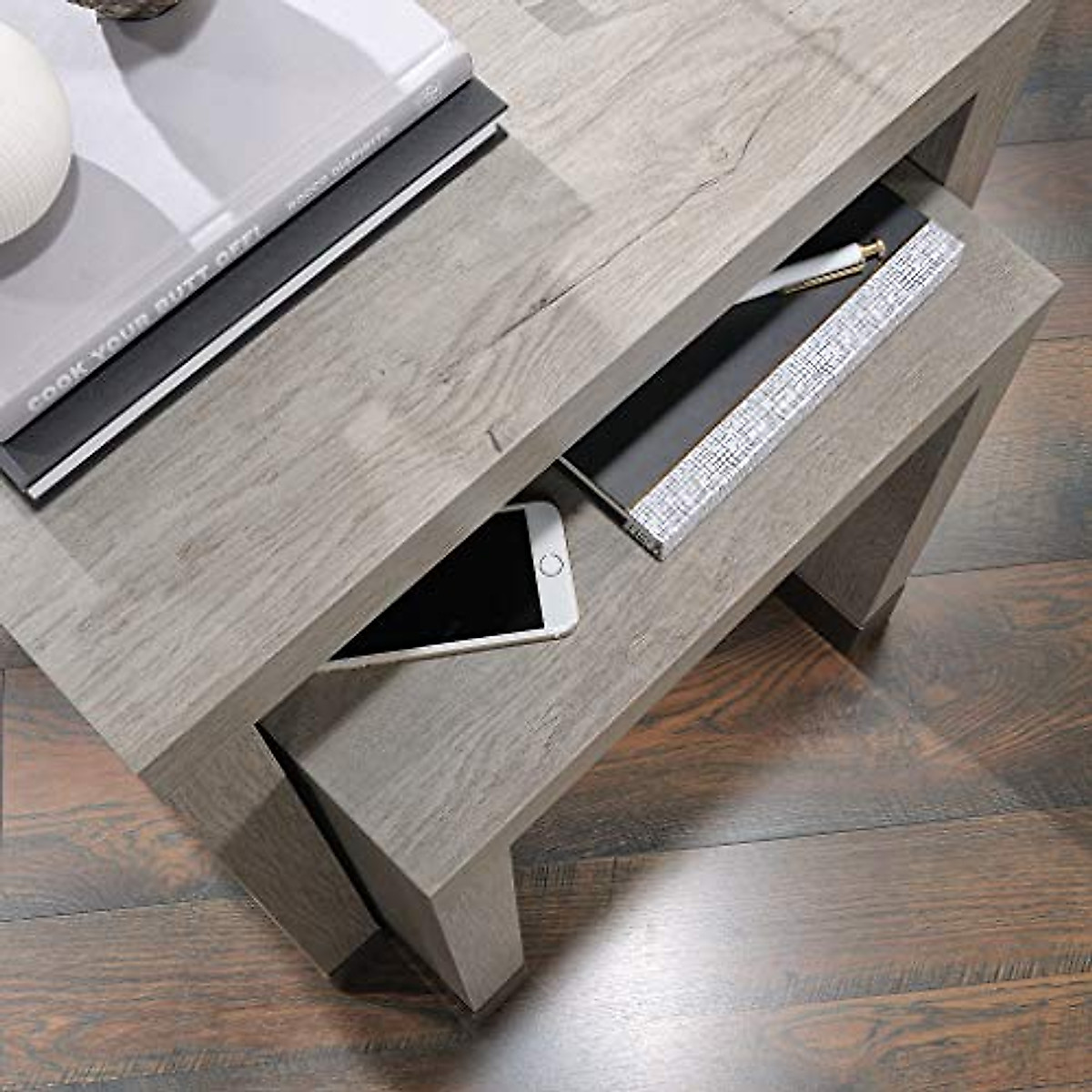 Sauder Manhattan Gate Nesting Tables, Mystic Oak finish