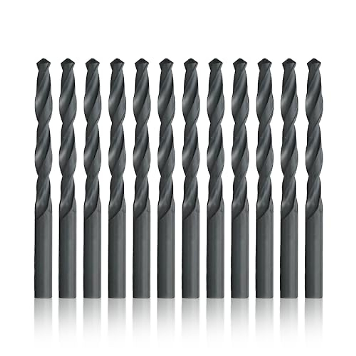 Drill America 5/16" High Speed Steel Split Point Drill Bit (Pack of 12), DWDSP Series