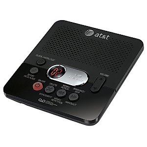 ATT Digital Answering System Black 1740