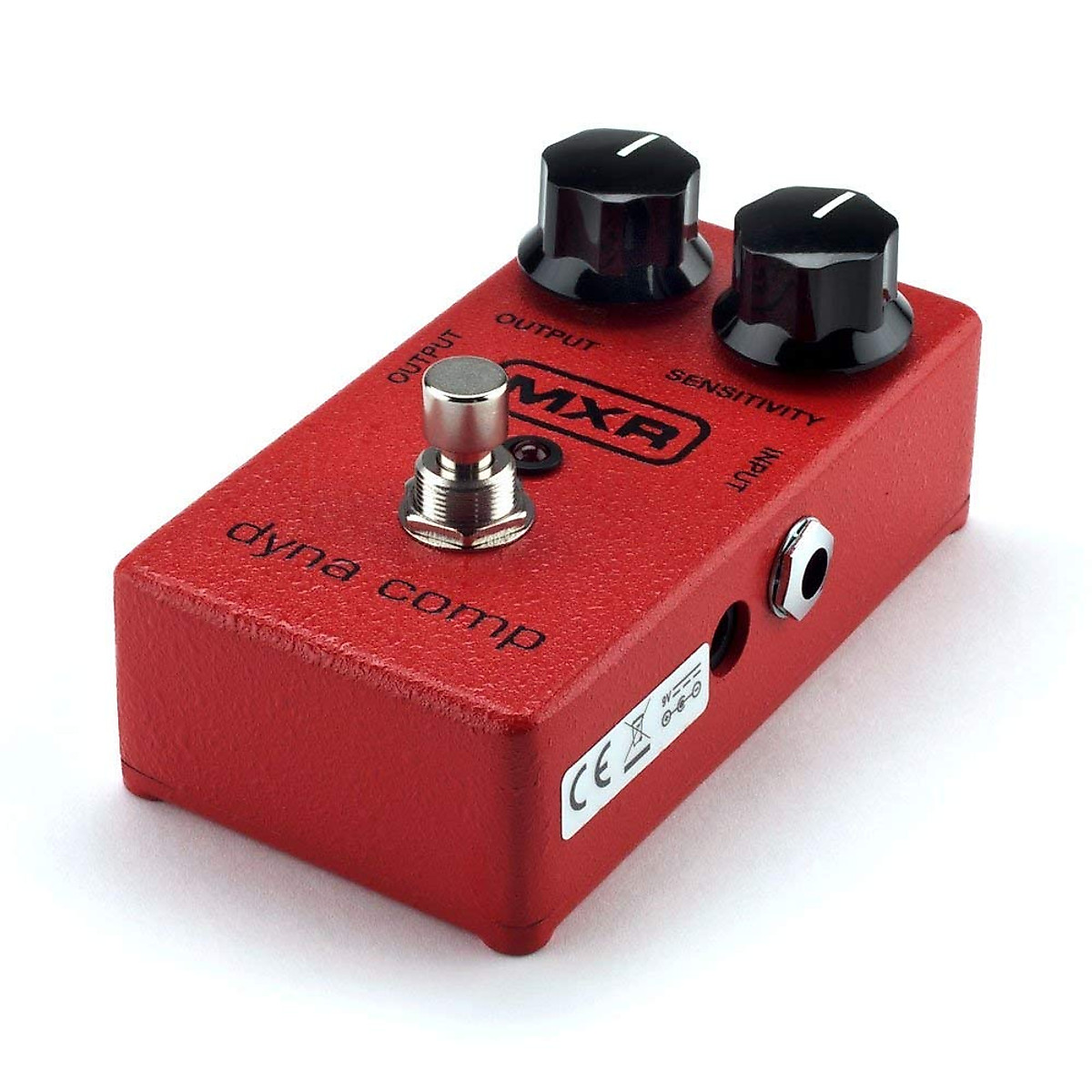 MXR M102 Dyna Comp Compact Guitar Compression Pedal with Output and Sensitivity Knobs Bundle with 2 Patch Cables