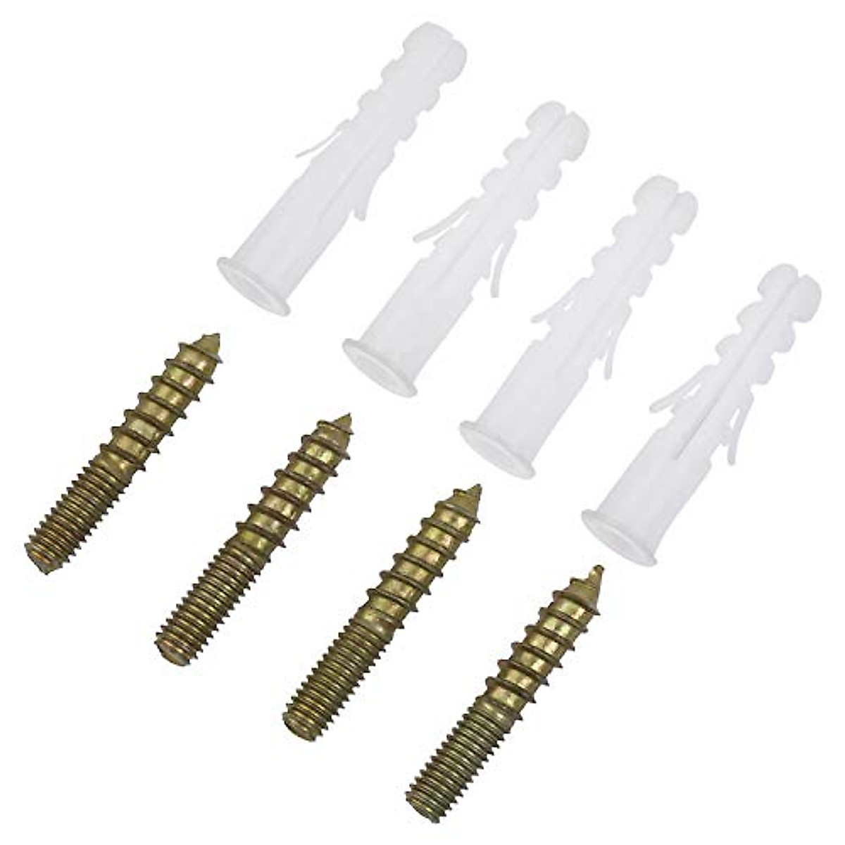 Decorative wooden jungle animal wall hooks, set of four, solid walnut wall hooks