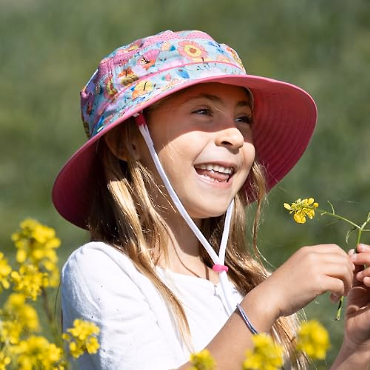 Sunday Afternoons Kids' Fun Bucket Hat, Royal, Large