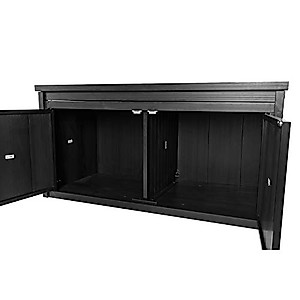 New Age Pet ECOFLEX® LitterLoo Bench Litter Box Cover -Espresso