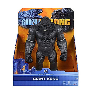 MonsterVerse MNG07310 Godzilla vs Kong Giant King Kong, Black, 11"