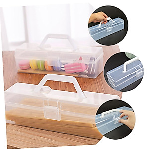 VILLCASE 4pcs Boxes Portable Storage Box Silverware Noodle Storage Container Utencil Storage Case Containers with Lids Coffee Bean Canister Kitchen Food Container Student Simple Drawer Pp