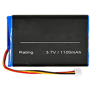 Synergy Digital Remote Control Battery, Compatible with Logitech Harmony Touch Remote Control, (li-ion, 3.7V, 1100mAh) Ultra High Capacity Battery