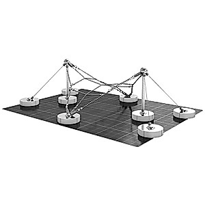 Mola Structural Kit 3 | Magnetic Modular Kit for Engineering and Architecture Education | 205 Pieces + Practical Guide