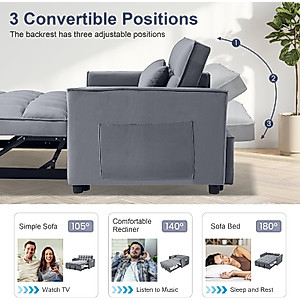 Rovibek Sofa Bed, Sofa Chair, Child Bed, Vegetable Container Chaise for Living Room, Apartment, Bedroom, Office