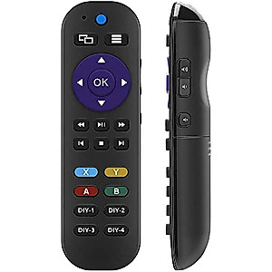 Universal Remote for Xbox One, Xbox One S and Xbox One X, Remote Control Has 7 Learning Programmable Buttons to Control All TVs, Soundbar, DVD & Receiver