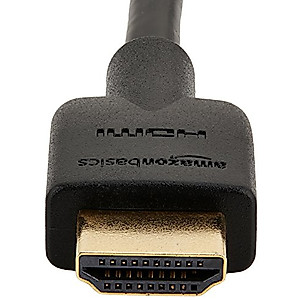 Amazon Basics Heavy-Duty Tilting TV Wall Mount for 37-inch to 80-inch TVs & High-Speed HDMI Cable - 10 Feet (Latest Standard)