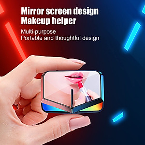 ciciglow 5.1 Bluetooth Gaming Headset,M28 TWS in-Ear Headset,Stereo Independent Dual-Host Headset,Charging Compartment Mirror Screen Design(Black)