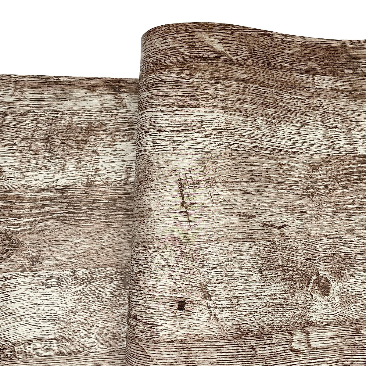 Yifely Modern Wood Grain Furnitures Covering Paper Self-Adhesive Shelf Liner Removable Dresser Drawer Sticker 17.7 Inch by 9.8 Feet