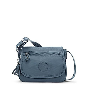 Kipling Women's Sabian U Minibag, Lightweight Mini, Crossbody Bag, Brush Blue