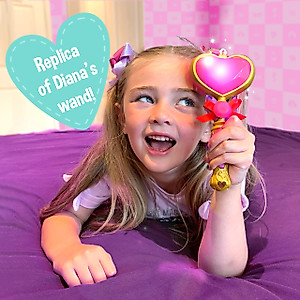 Wow! PODS Stuff Love Diana Hairbrush Light Painting Wand with Sounds | Light up Hair Brush, Role Play and Dress-Up Accessory | Official Toys for Kids Inspired by The YouTube, TV and Animation Series