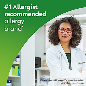 Zyrtec 24 Hour Allergy Relief Tablets, Indoor & Outdoor Allergy Medicine with 10 mg Cetirizine HCl Antihistamine for Allergies, Bundle of one, 30 ct Bottle & Three,1 ct Travel Packs