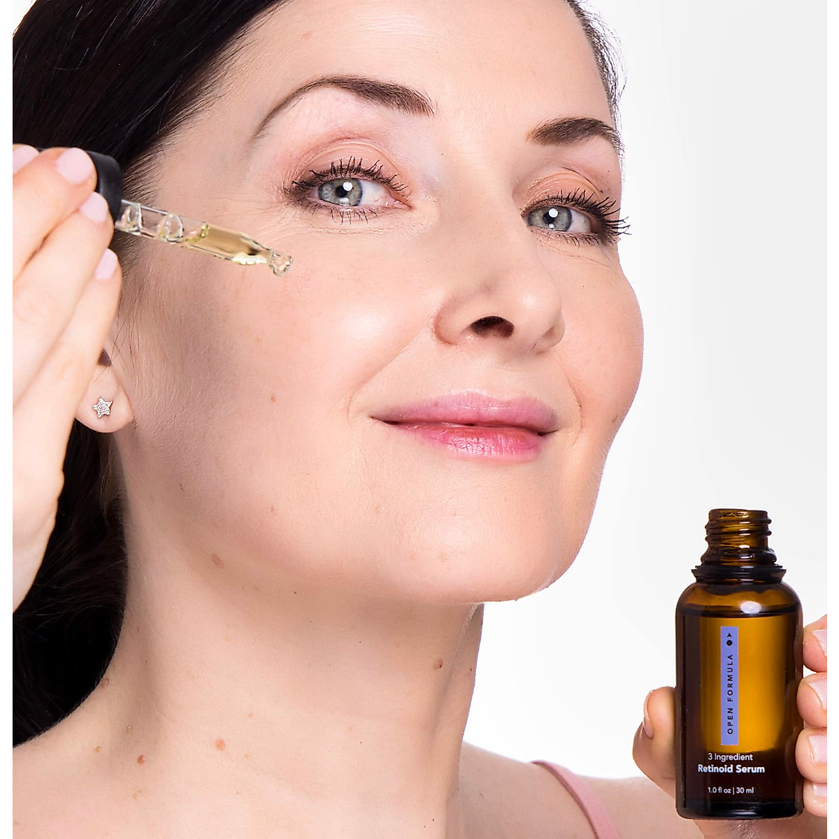 Open Formula Retinoid 5% Serum For Fine Lines, Dark Spots & Uneven Skin Tone. Get The Benefits Of Retinol Without The Irritation. Anti Aging & Anti Wrinkle Face & Eye Moisturizer