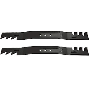 Stevens Lake Parts Set of 2 Toothed Mulching Blade Fits Toro Models Replaces 108-9764-03 108-9764-03-A 131-4547-03 131-4547-03-A