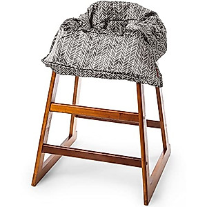 Skip Hop Shopping Cart Cover, Take Cover, Grey Feather