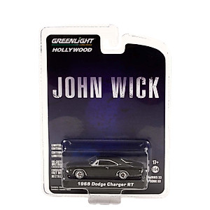 Greenlight 1:64 Hollywood Series 33 - John-Wick (2014) - 1968 Charger R/T 44930-E