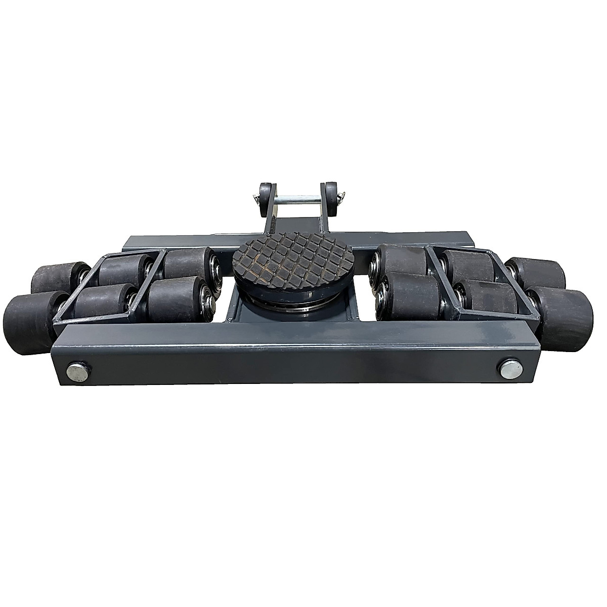 Pake Handling Tools Steerable Skates Kits- Heavy Duty Durable Machinery Moving Dolly 18 Ton Capacity (39,600 pounds)