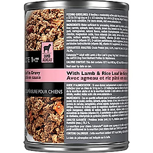 Eukanuba Adult With Lamb & Rice Canned Wet Dog Food, (12) 13.2 oz Cans