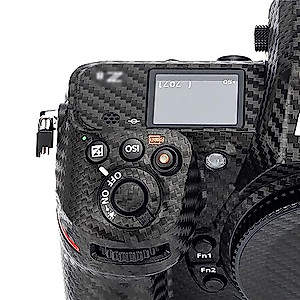 Anti-Scratch Anti-Wear Camera Skin Cover Protector Film for Nikon Z 8 Z8 FX-Format Mirrorless Camera Body Protective Decoration Sticker - Carbon Fiber Black