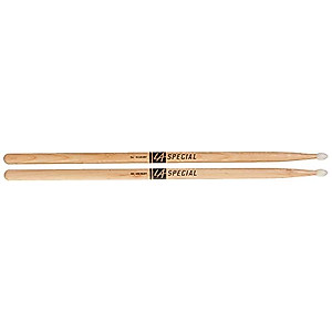 promark LA Specials - 5A Drumsticks - Drum Sticks Set for Acoustic Drums or Electronic Drums - Oval Nylon Tip - Hickory Drum Sticks - Consistent Weight and Pitch - Made in the USA - 3 Pairs