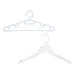 VICASKY 2Pcs Silicone Clothes Hanger Mold DIY Hanger Mold Manual Coat Hanger Art Molds