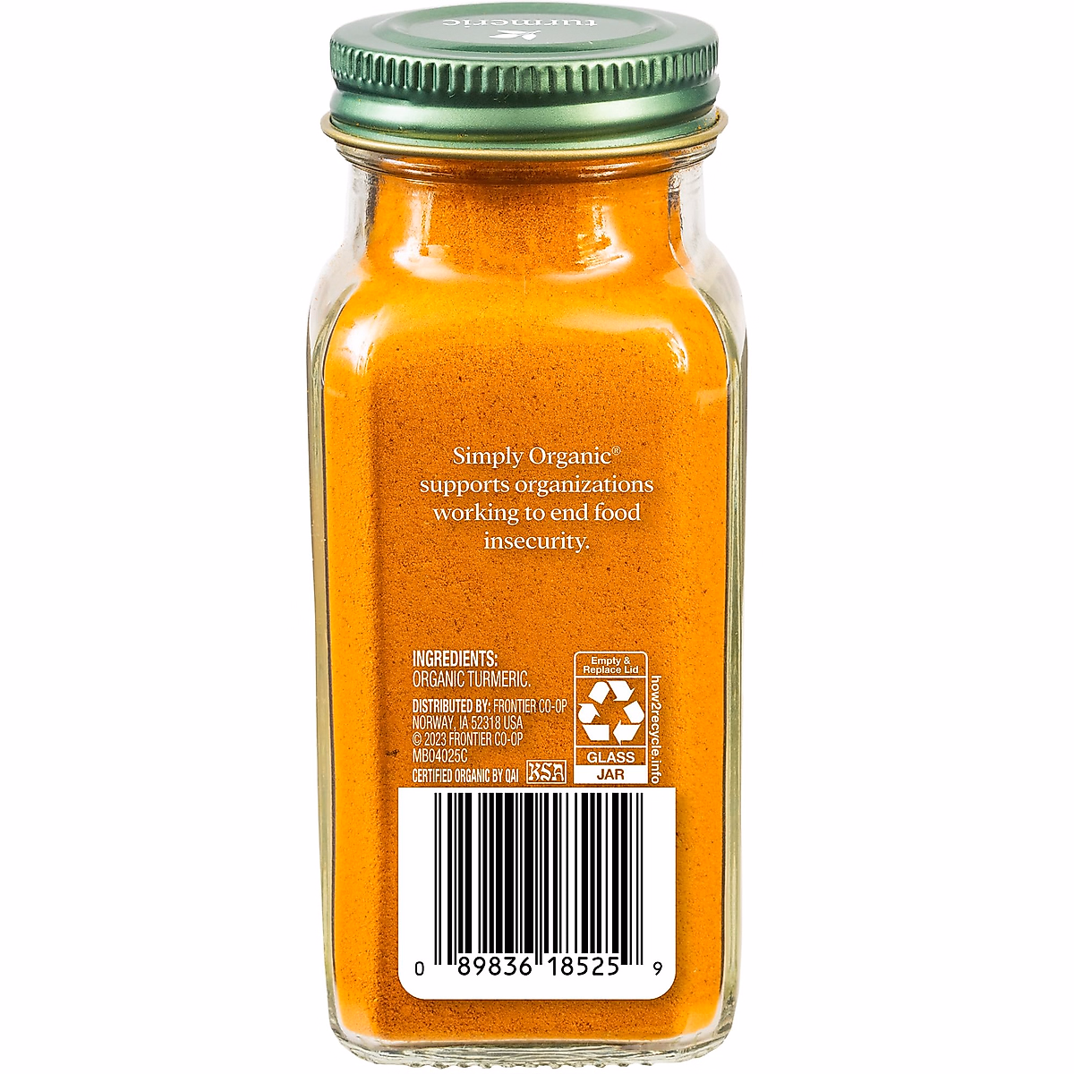 Simply Organic Ground Turmeric Root, 2.38 Ounce, Distinct Aroma, Ginger & Pepper-Like Flavor, Kosher, Non GMO (Pack of 3)