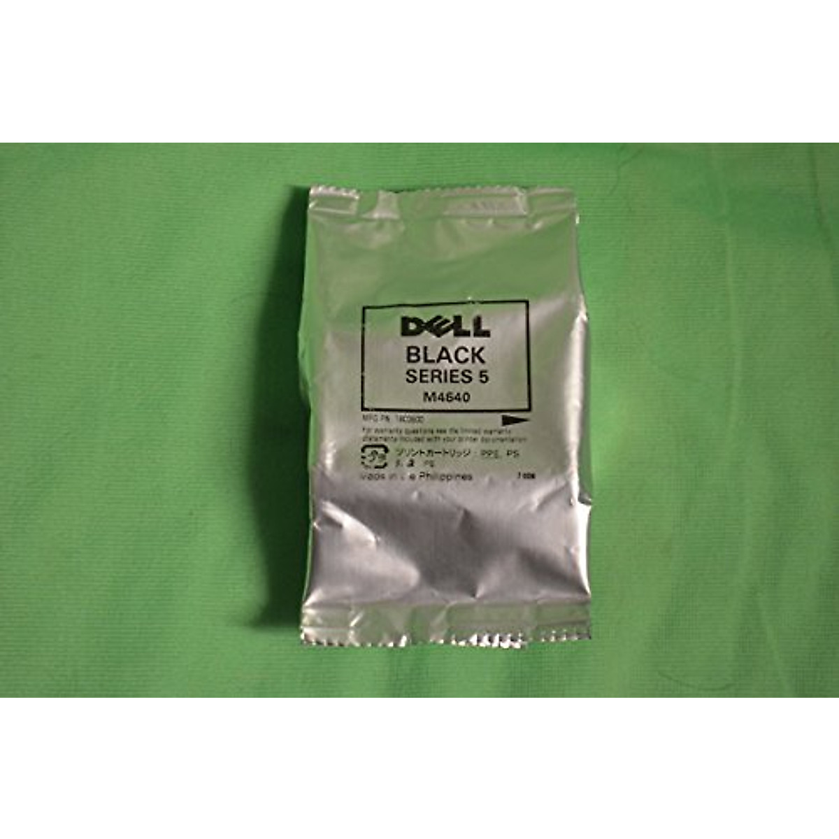 GENUINE Original DELL Black Ink Cartridge M4640 Series 5 High Capacity , Compatible with Dell All-In-One Inkjet Printer 922 924 942 944 962 964 Printers , SEALED