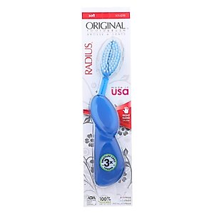 Radius Original Toothbrushes Right Assorted Colors