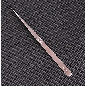 Original Vetus Tweezers Fine Straight Tip Eyelash Eyebrow Extension Tool Beauty Lash Application Accessory (ST-11)