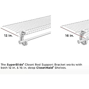 Closetmaid 3/4 Hanging Rod Support 5629